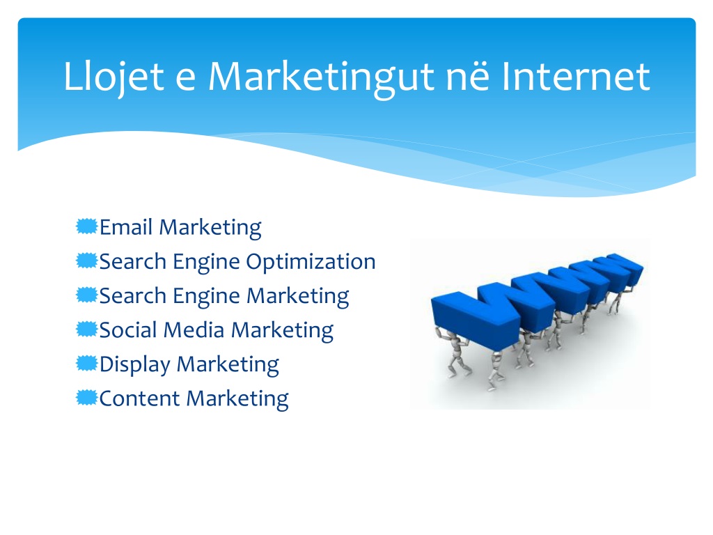Çfarë është Marketingu në internet » Marketingu nё internet ka potencial!